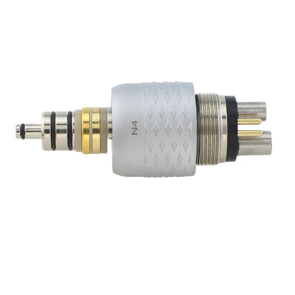 YUSENDENT COXO Dental LED Coupler 6 Hole Turbine Handpiece Coupling Fi ...